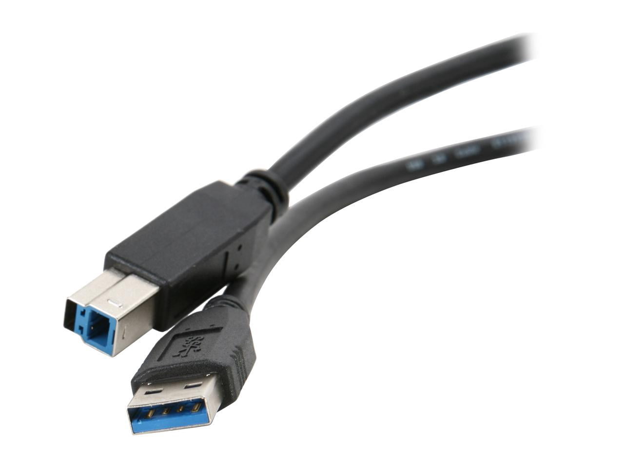 Nippon Labs USB3-10AB 10 ft. USB 3.0 Type A Male to B Male Cable for ...