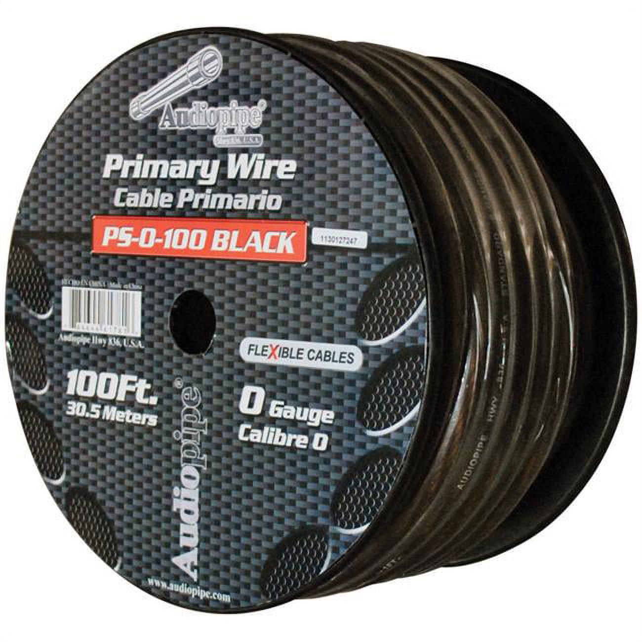 Nippon PS0100BK 100 ft. Flexible Power Cable, Black - Walmart.com