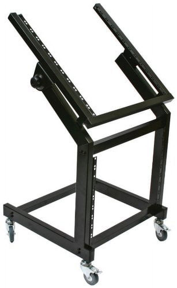 Nippon Zebra Audio Equipment Rack With Rollers - Walmart.com