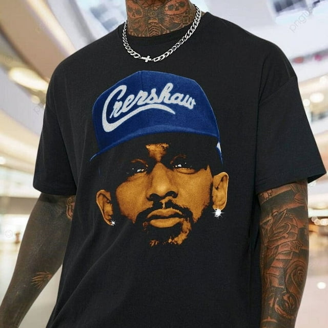Nipsey Hussle Big Head Graphic T-Shirt, Limited Nipsey Hussle Unisex ...