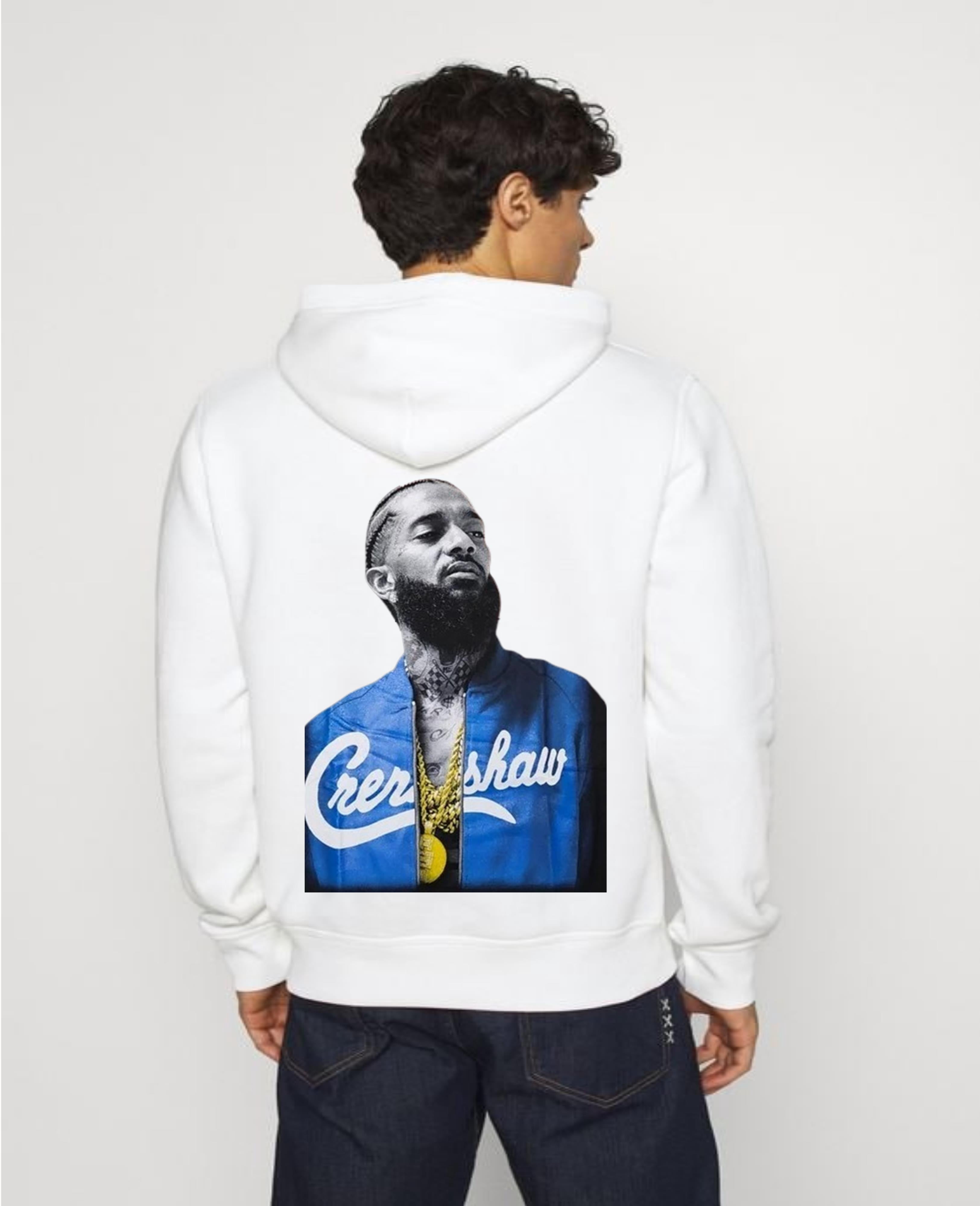 Nipsey Hussle Rap Hip Hop Artist Graphic Hoodie Shirt - Walmart.com