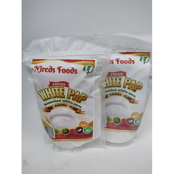 Nireds foodS white fresh pap/ogi/koko/akamu , MADE WITH FERMENTED CORN ...