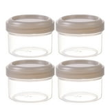 Niriyo 4-Pack Mini Condiment Jars Reusable Sauce Dispenser Bottles ...