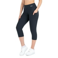 Frontwalk Women's High Waist Capris, Activewear Running Cropped ...