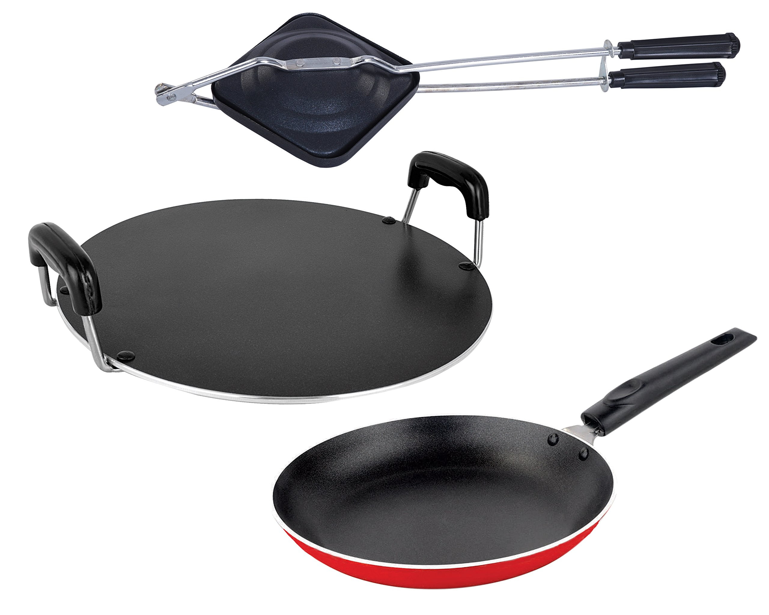 Nirlon Rust Free Non-Stick 3 Piece Kitchen Cooking Utensils Set With ...