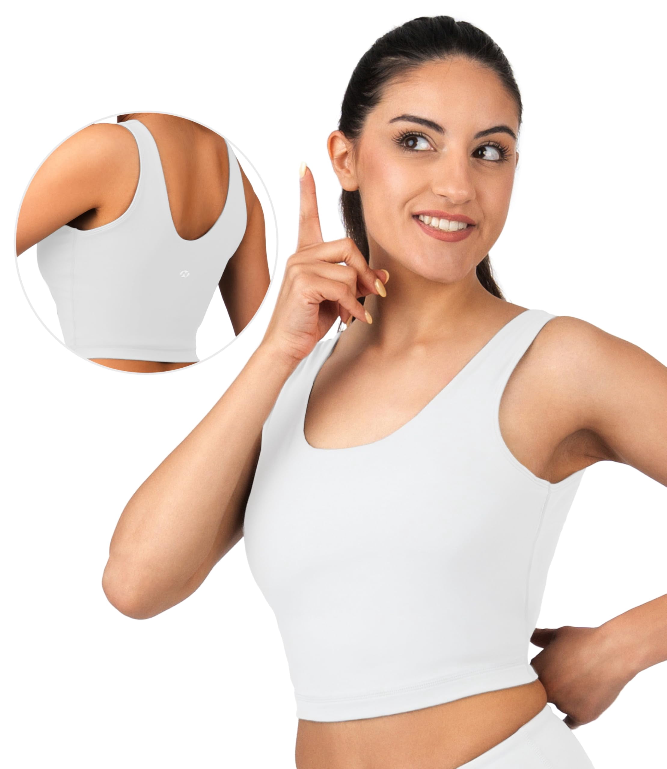 Nirlon U Tank Top Sports Bra - Nirlux Womens Tops & Sports Bras for ...