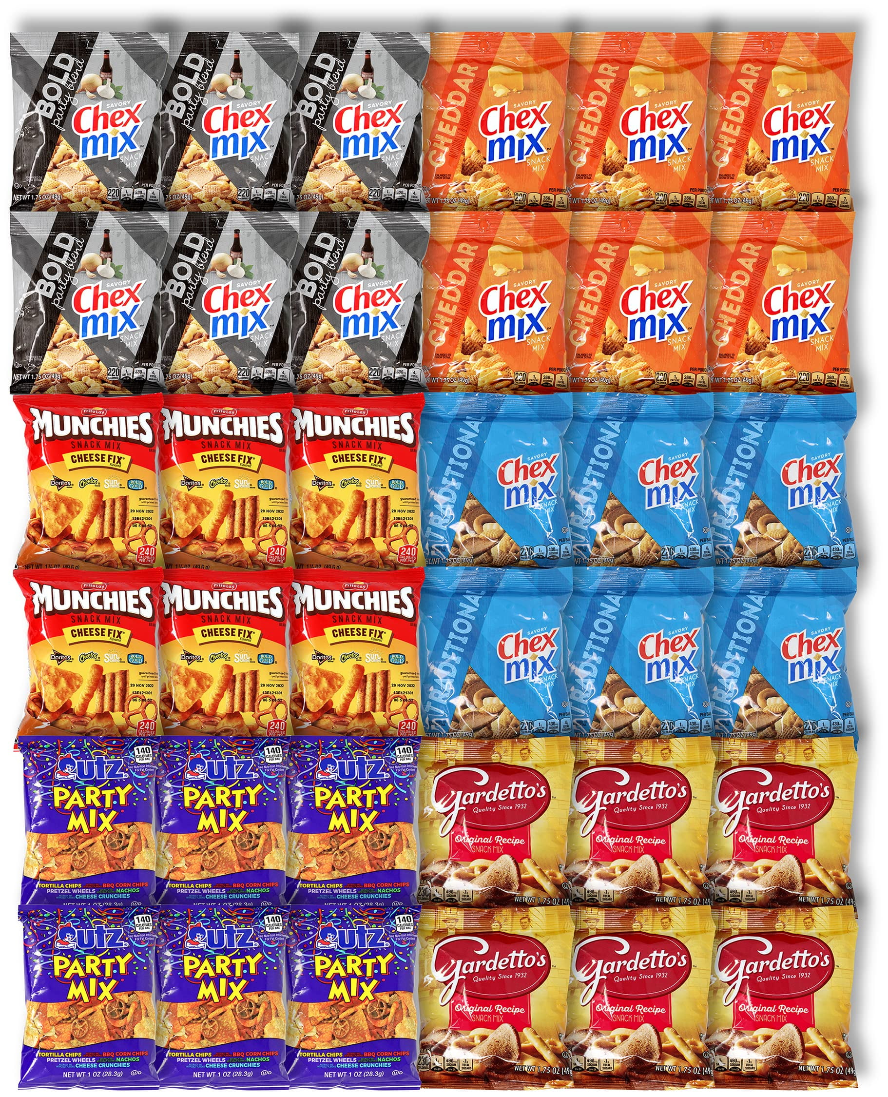 Niro Assortment | Flavored RRF12 Snack Mix & Party Mix Variety Pack ...