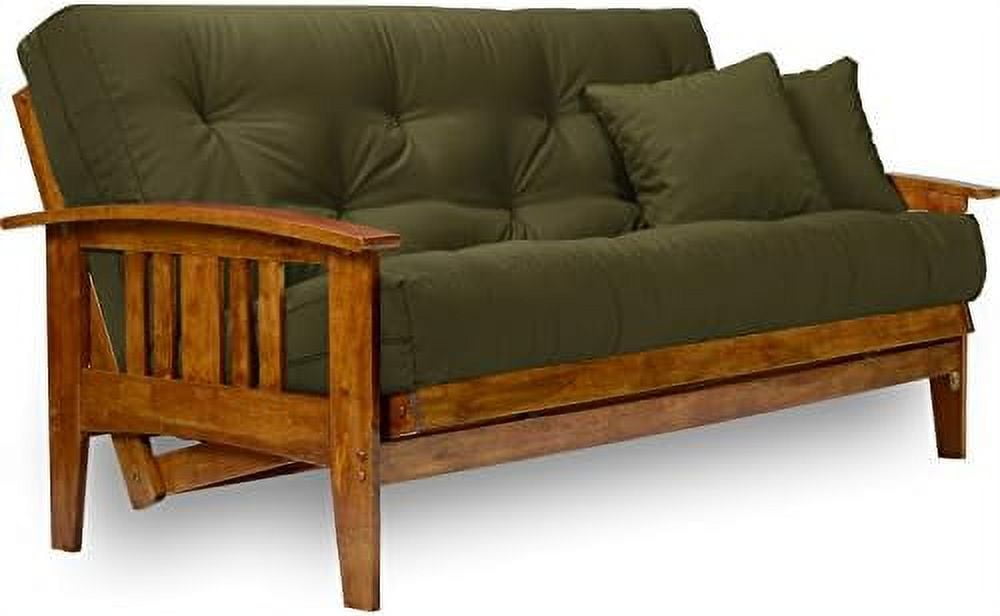 Nirvana Futons Westfield Futon Frame - Queen Size (Frame Only), Solid ...