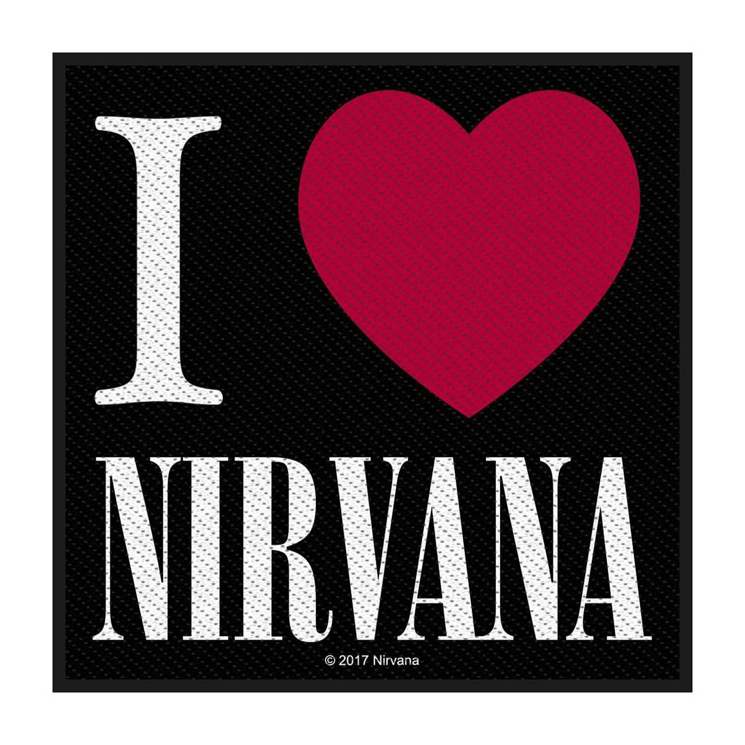 Nirvana I Love Nirvana Patch - Walmart.com