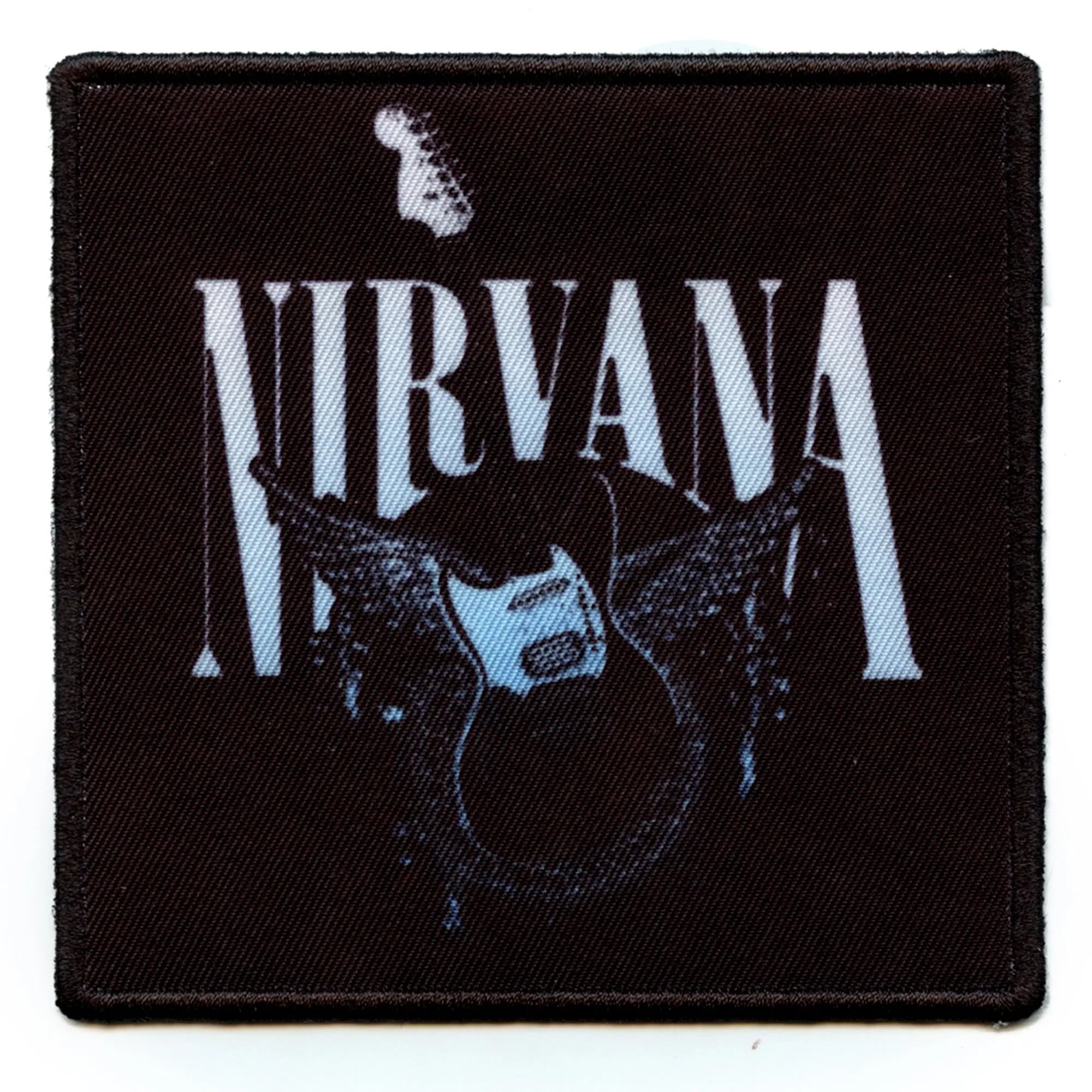 Nirvana Jag-Stang Wings Patch Grunge Fender Kurt Cobain Sublimated Iron On - Walmart.com