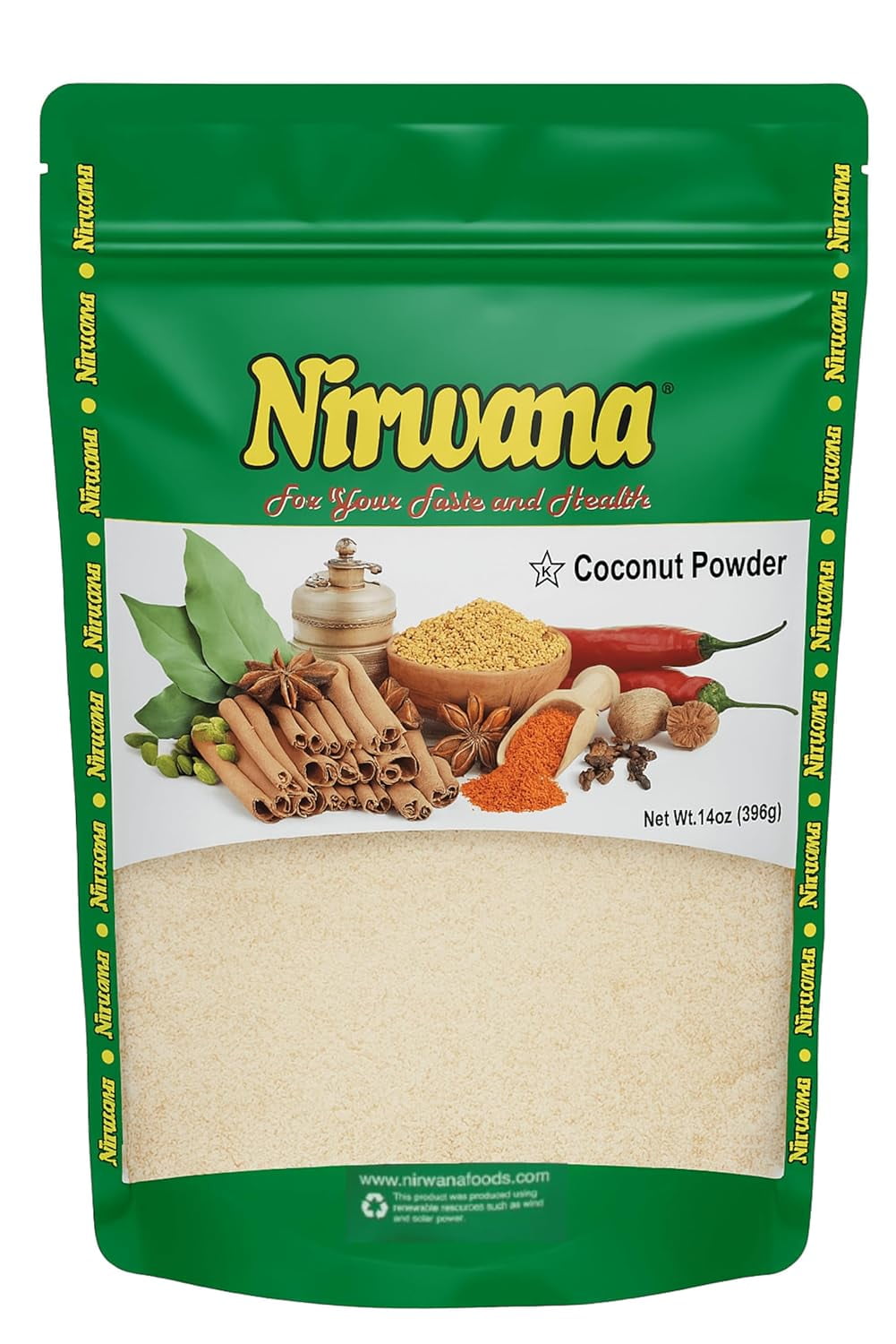Nirwana Dry Desiccated Coconut for Smoothies, Shakes, Curries & Cakes ...