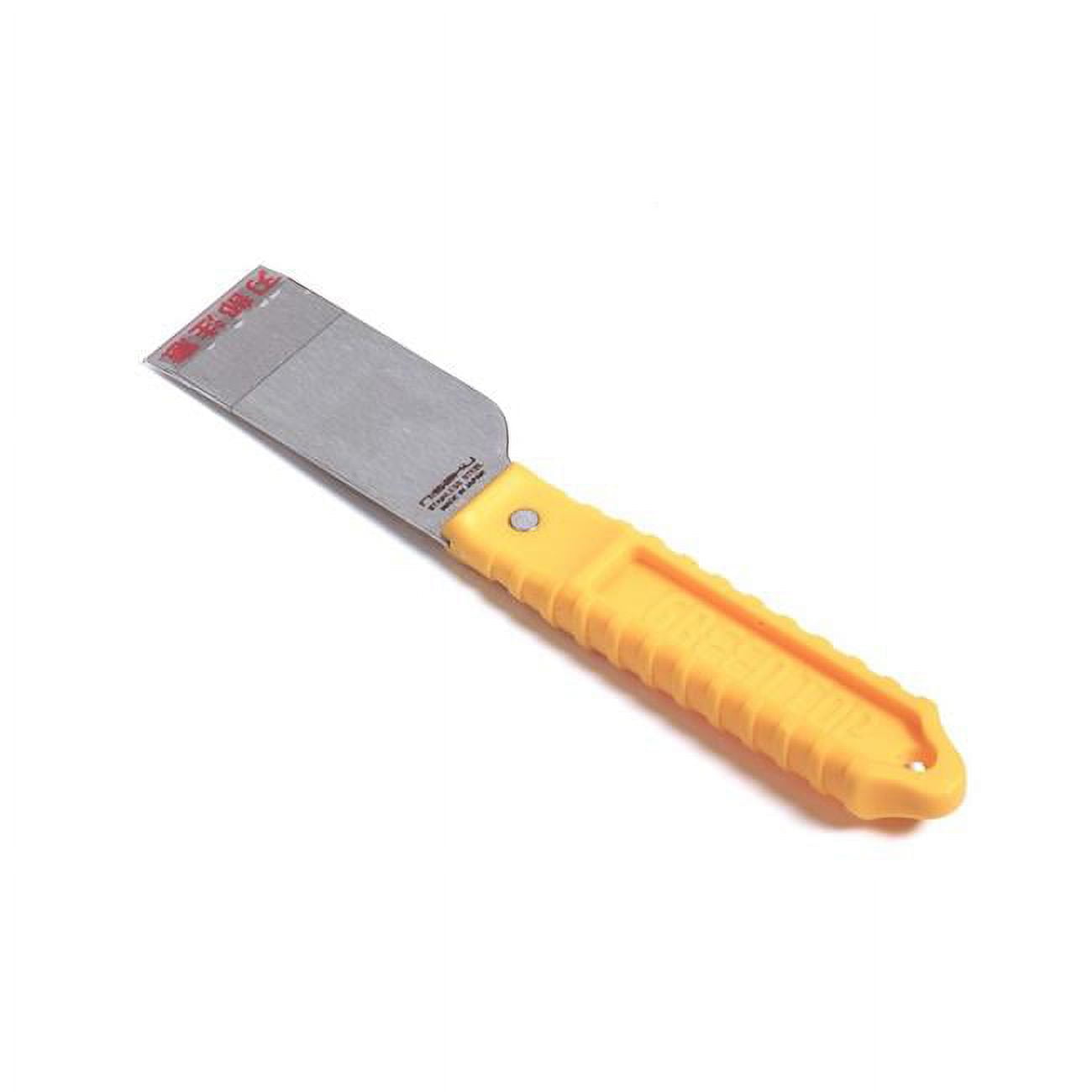 Nisaku NJP570 1.5 in. Blade Stainless Steel Scraper Knife, Yellow ...