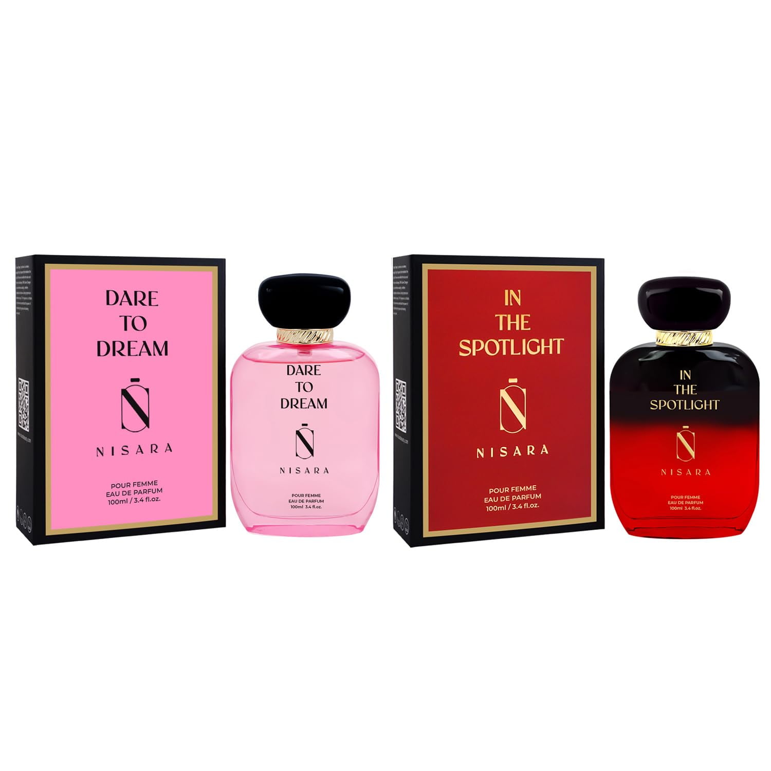 Nisara Dare To Dream + In The Spotlight Eau De Parfum Combo For Women ...