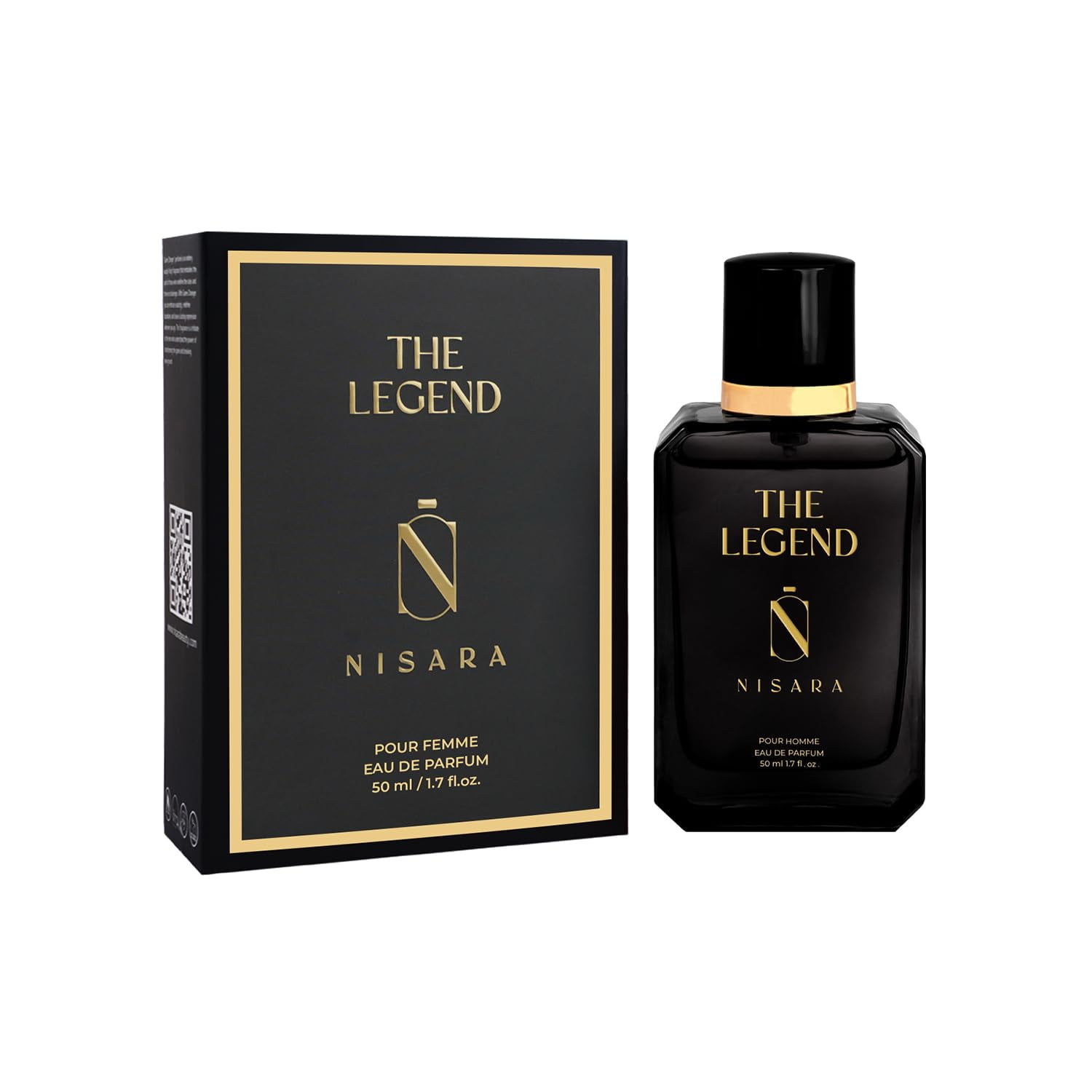 Nisara The Legend Eau De Parfum For Men 50ml | Pour Homme Long Lasting ...