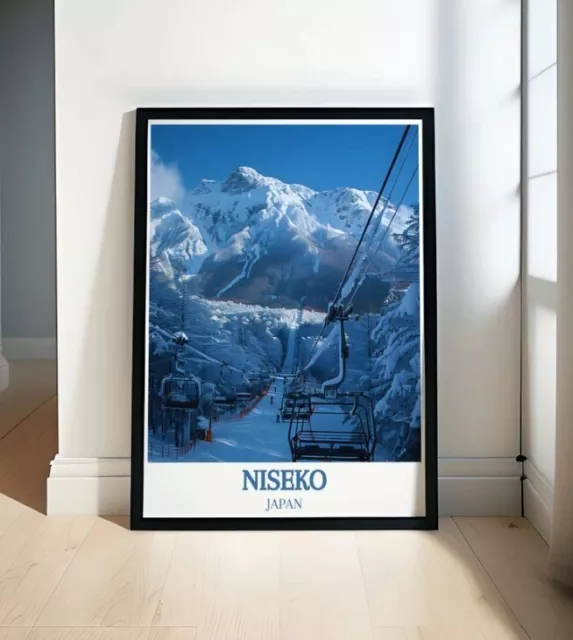 Niseko Annupuri International Ski Area Art - Unique Niseko Gifts For ...