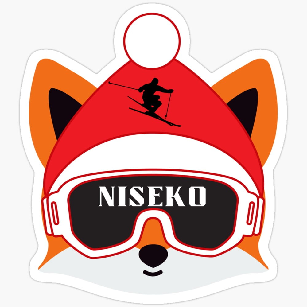 Niseko Ski Resort - Hokkaido Japan Sticker Phone Decal Water Bottle ...