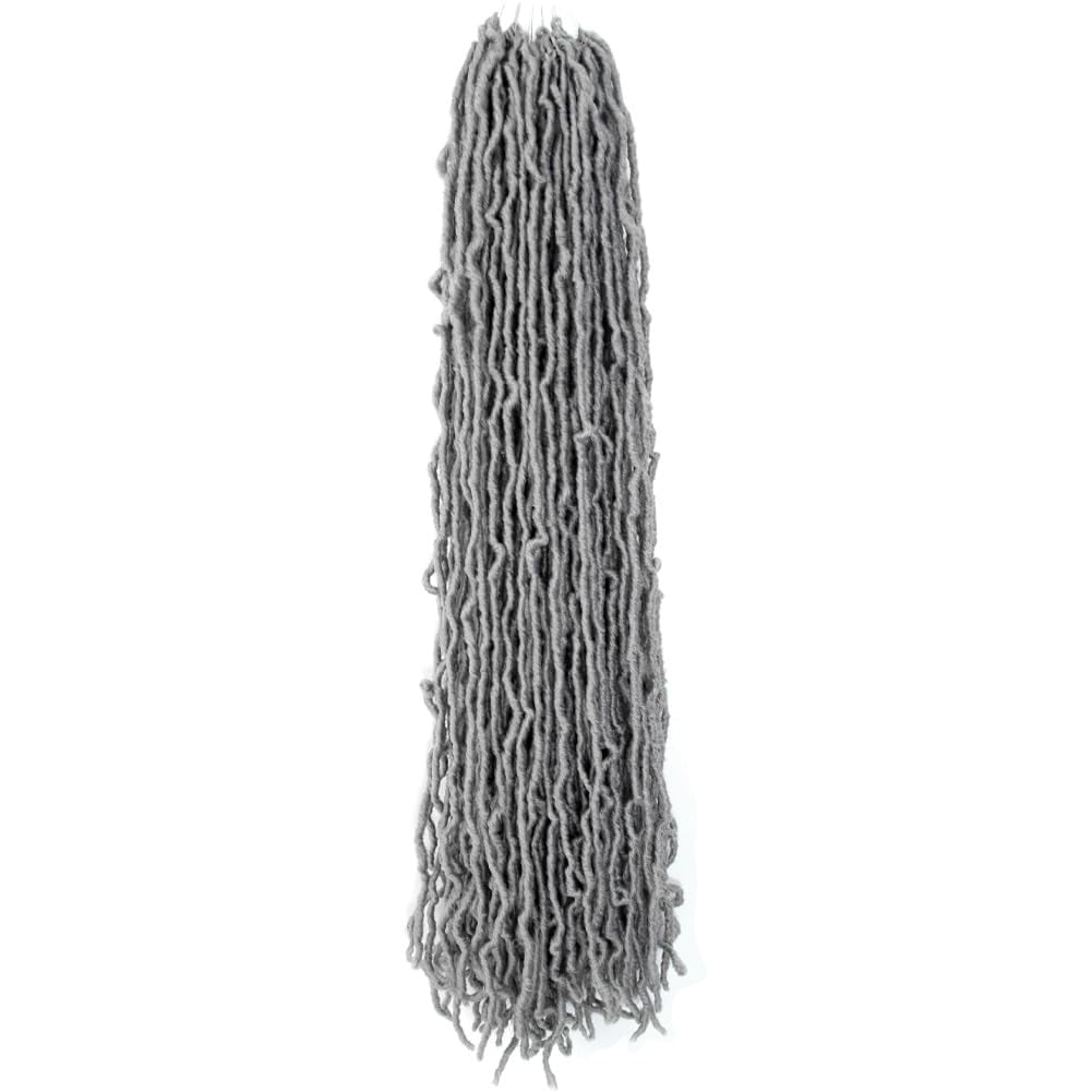 Niseyo Faux Locs Crochet Hair 30 Inch Soft locs, 6 Packs 96 Strands ...