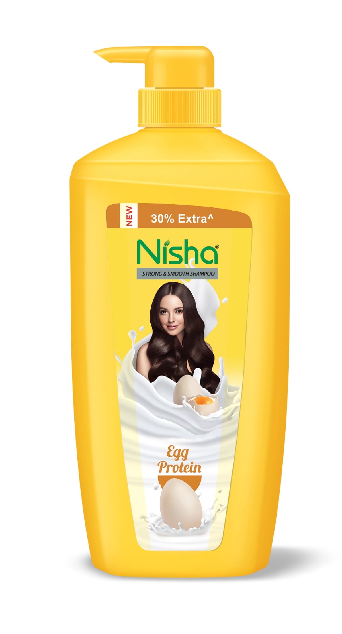 Nisha 21.98 fl oz- Egg Protein Shampoo For Strong & Smooth Hair, Man and Women, For All Hair ...