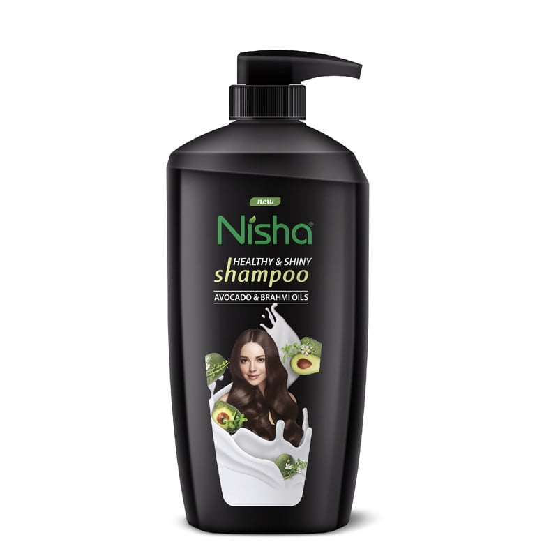 Nisha Avocado & Brahmi Oil Hair Shampoo for Silky, Shiny & Healthy Hair ...