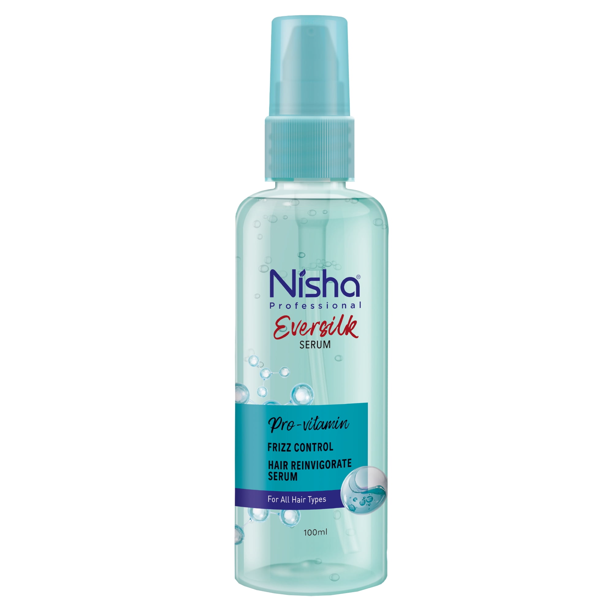 Nisha Pro Vitamin Eversilk Hair Serum, Man and Women, All Hair Types, 3.38 fl oz - Walmart.com