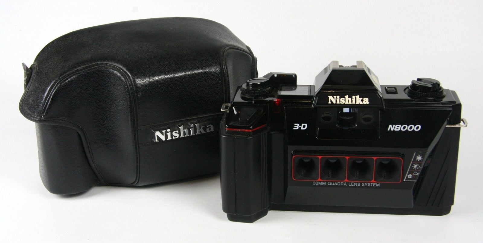 Nishika N8000 3D Stereo Camera - w/ Original Case - Animated gif ...