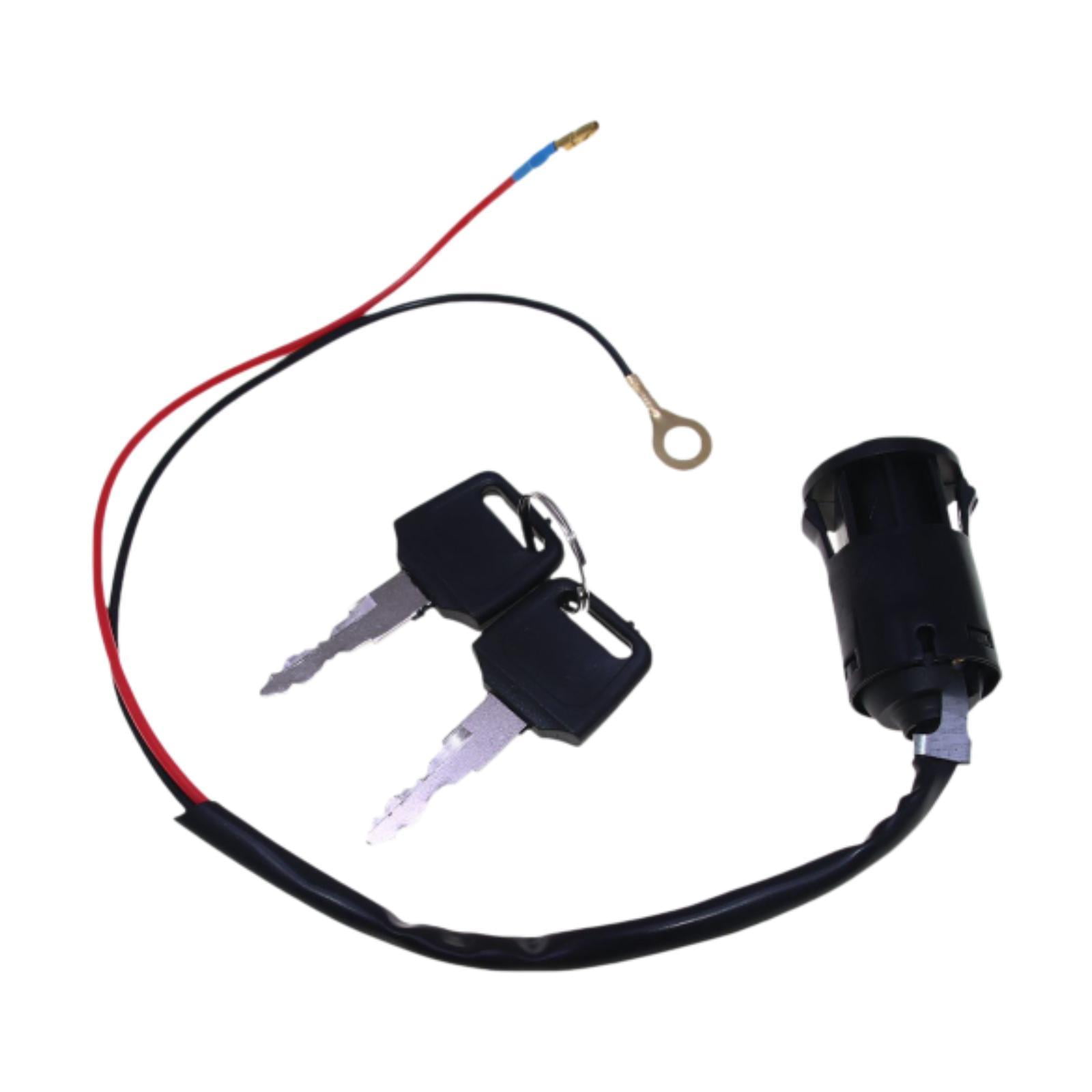 Nishiyuenyi 2 Wire Ignition Key Switch Easy Installation Professional ...