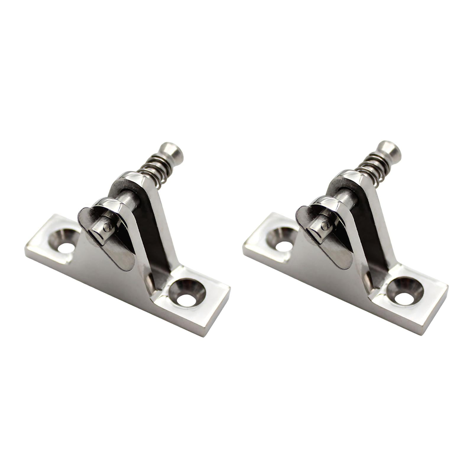Nishiyuenyi 2Pcs Deck Hinge Mount Bimini Top Hardware 316 Stainless ...