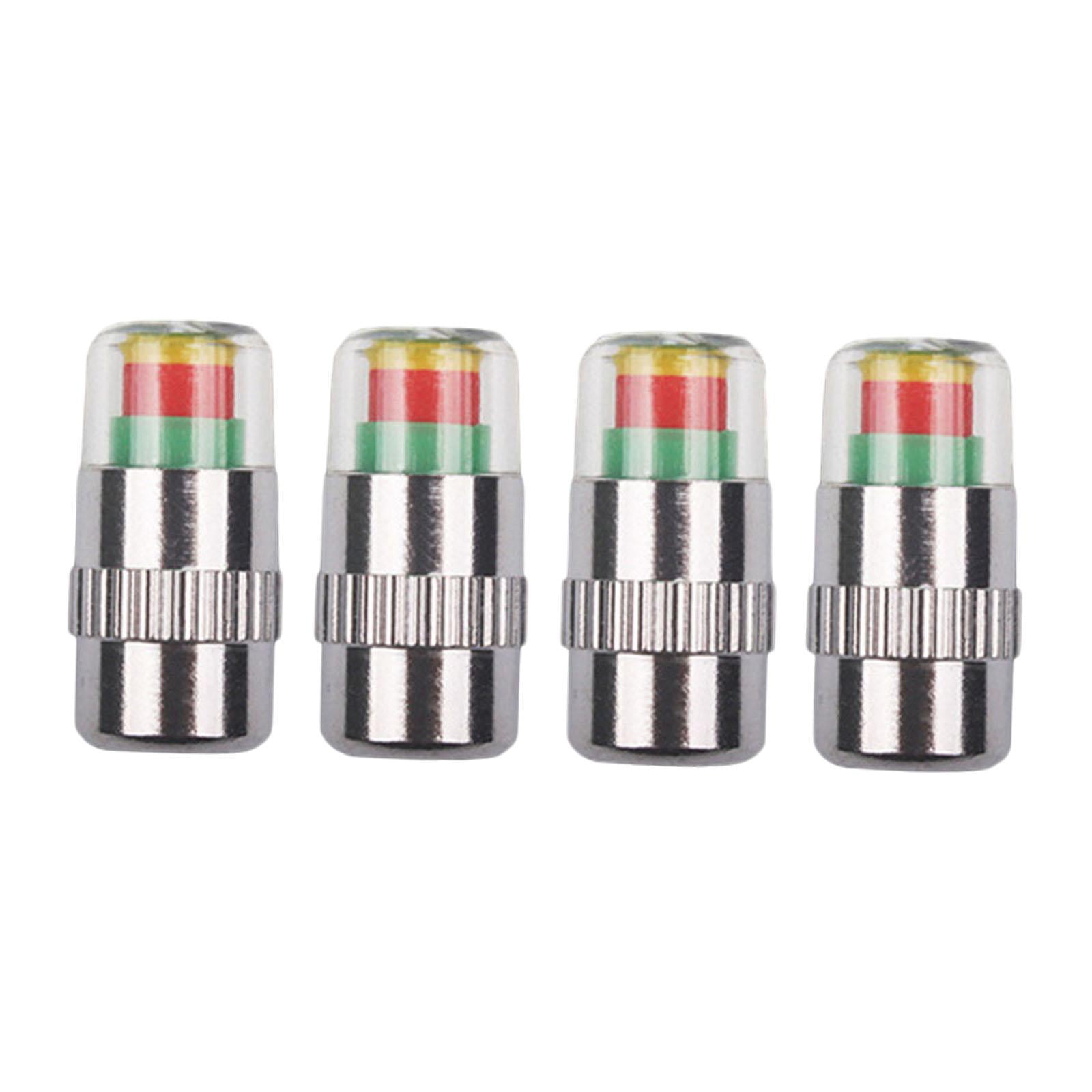Nishiyuenyi 4 Pieces Generic Car Tire Pressure Monitor Valve Stem Caps ...