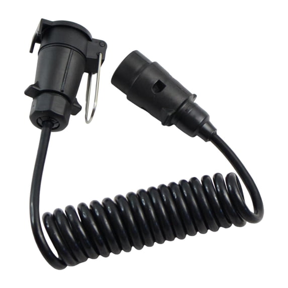 Nishiyuenyi 7 Pin Trailer Extension Cable Trailer Connector Replacement ...