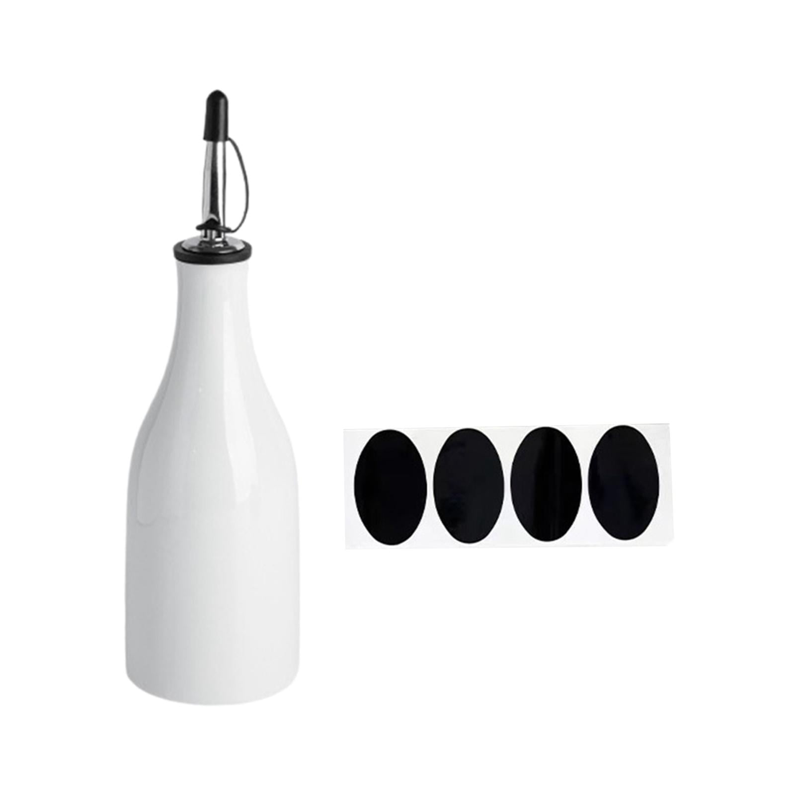 Nishiyuenyi Cooking Oil Bottle Ceramic with Lid Large Capacity for ...