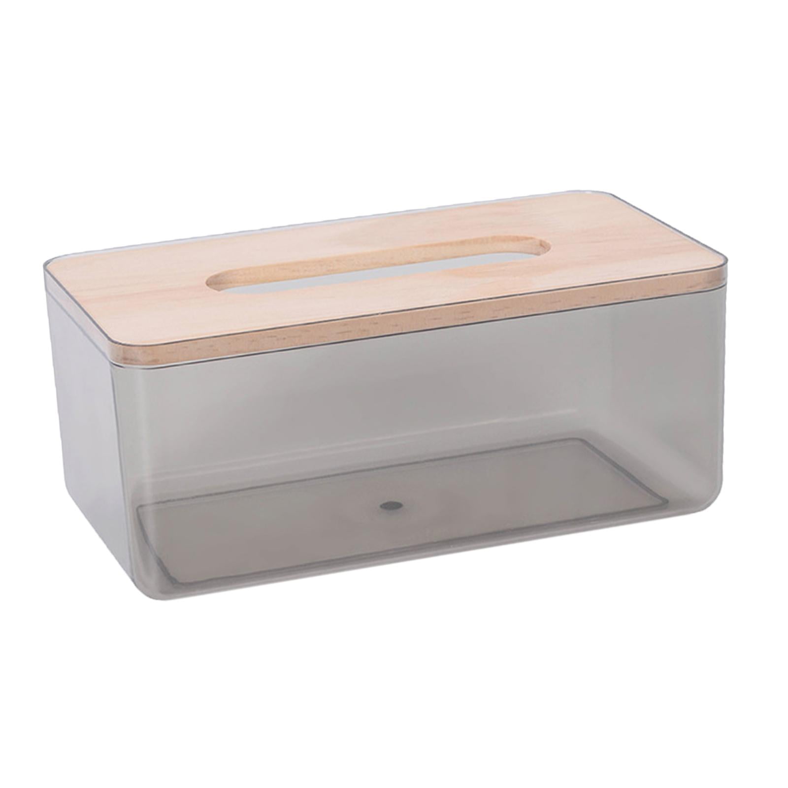 Nishiyuenyi Minimalist Tissue Box Kitchen Office Modern Transparent ...