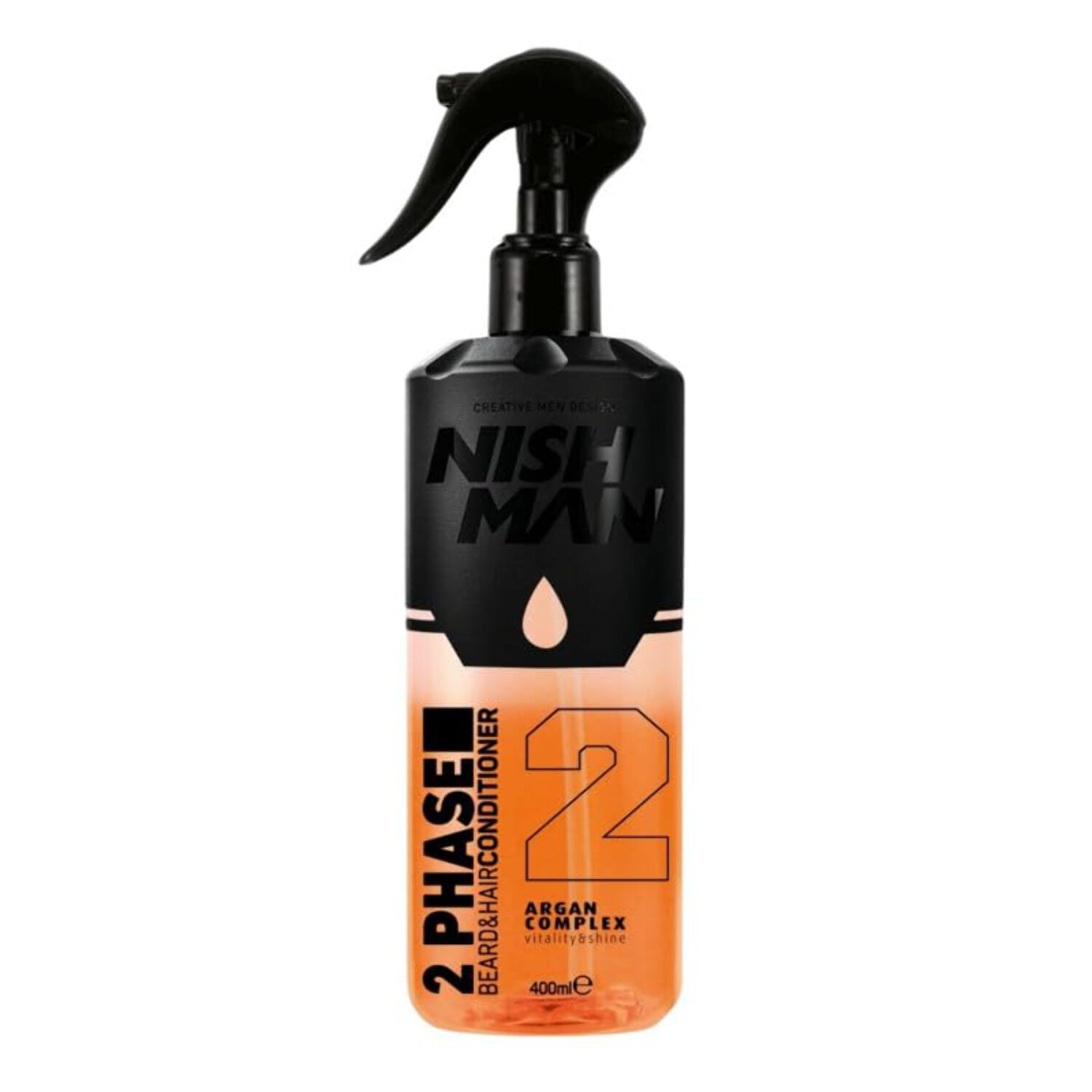 Nishman Hair Beard 2-Phase Conditioner 02 ARGAN COMPLEX - Walmart.com