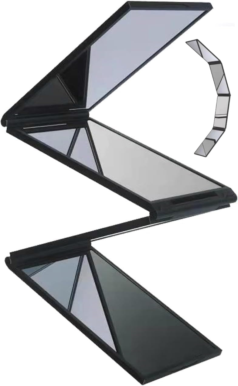Nishomee Mirror, 4 Way Mirror, Multi Angle Folding for Self Haircutting ...