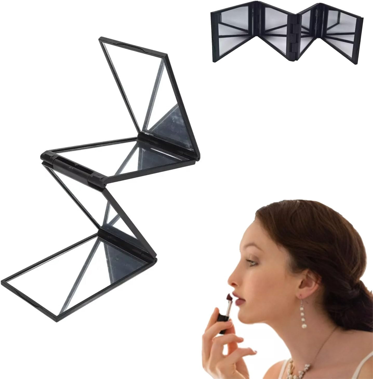 Nishomee Mirror, Multi Angle Folding Mirror for Self Haircutting, Multi ...