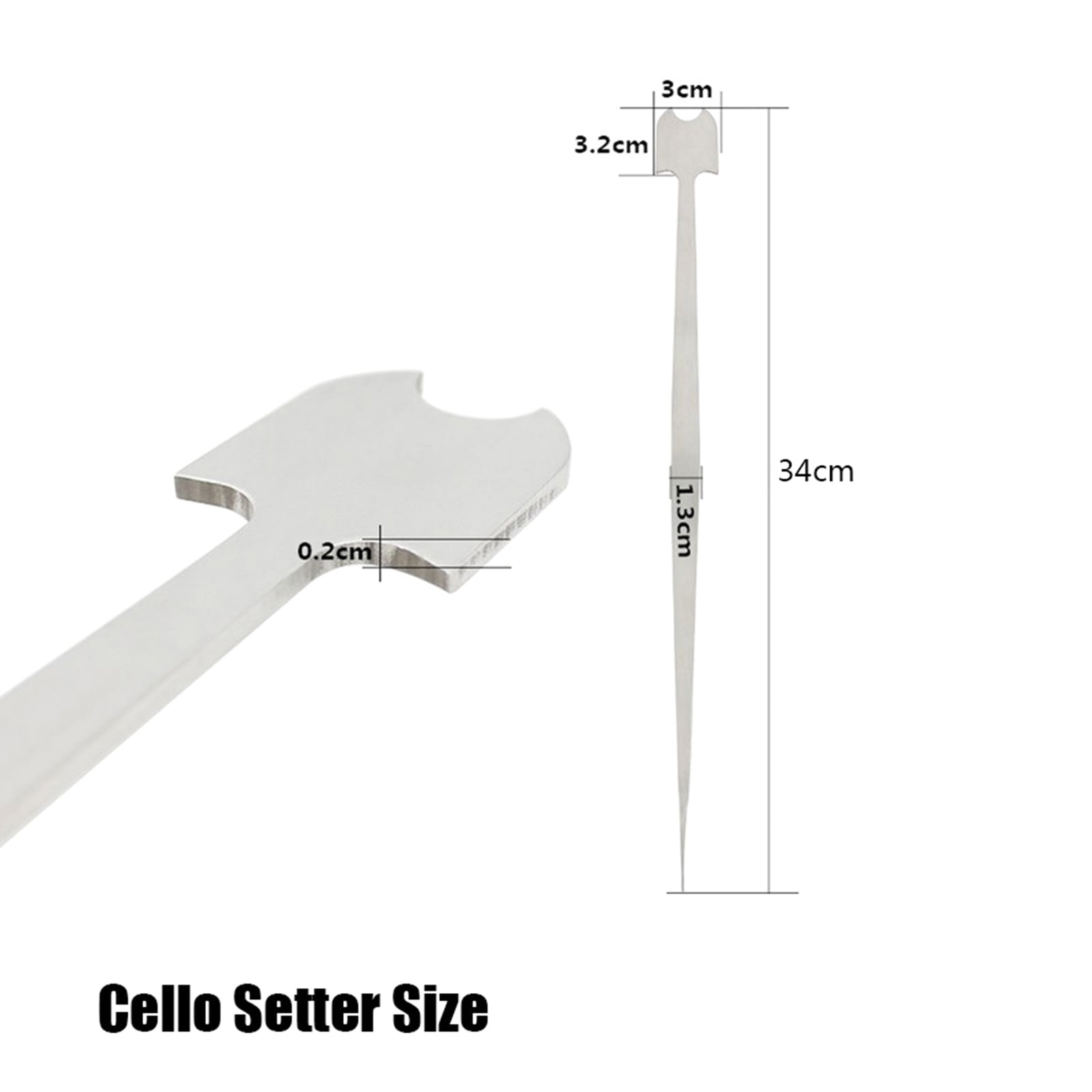 Nishore Cello Setter,S Style Setter Post Cello Column Cello Column Tool ...
