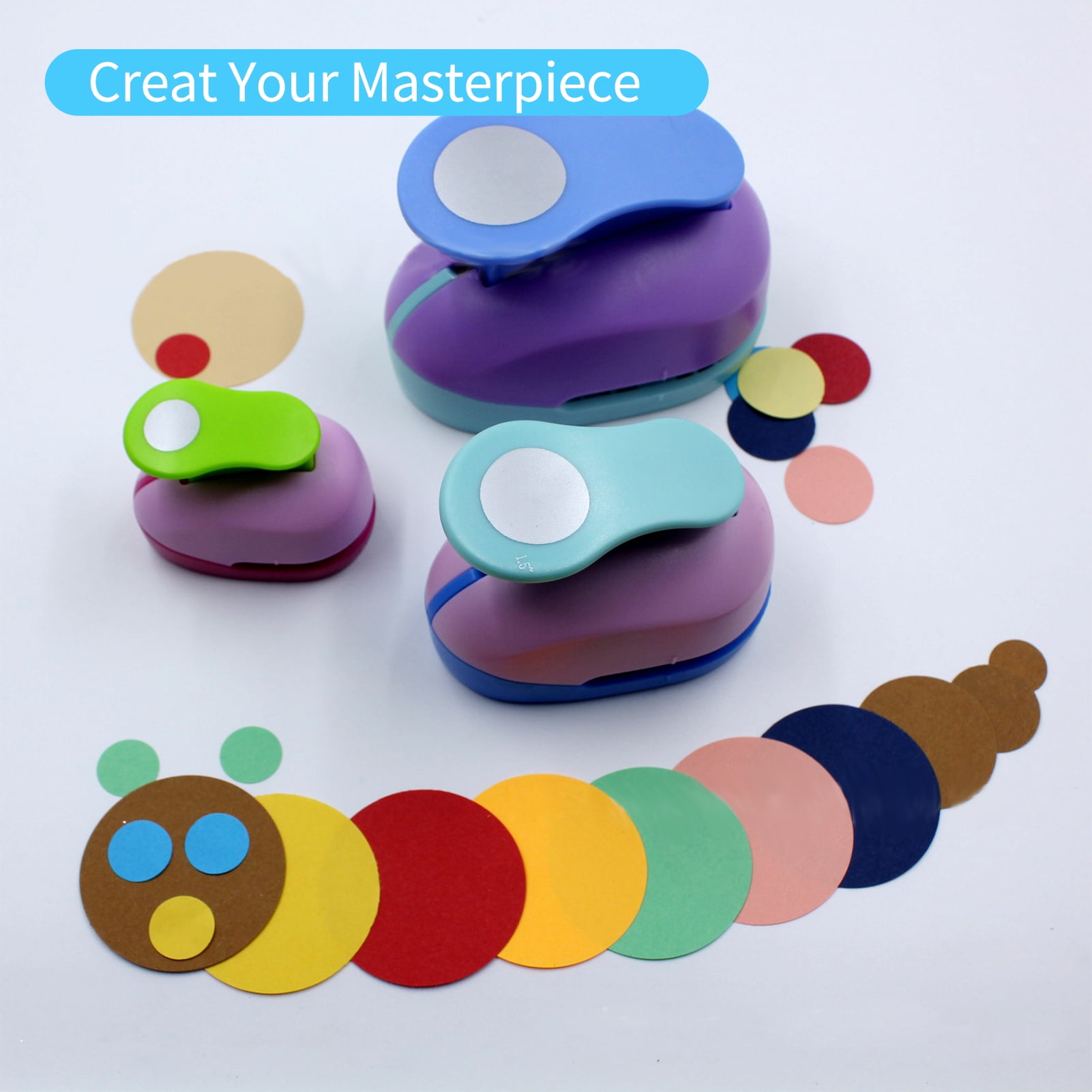 Nishore Circle Punch,Huiop Craft Circle Punch Office Supplies Diy Paper ...
