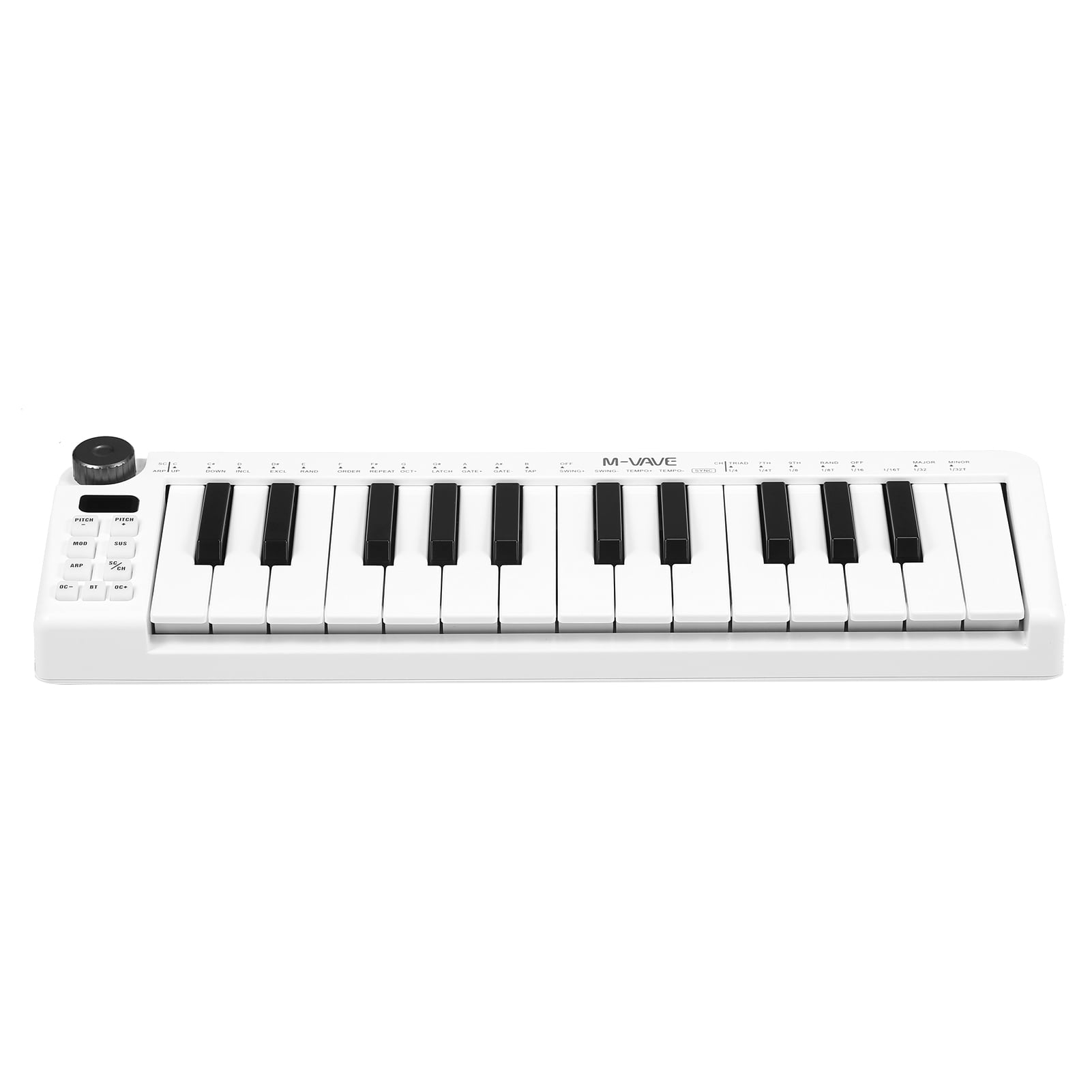 Nishore Controller,25 Velocity Sensitive Midi Reable 25-key Portable ...