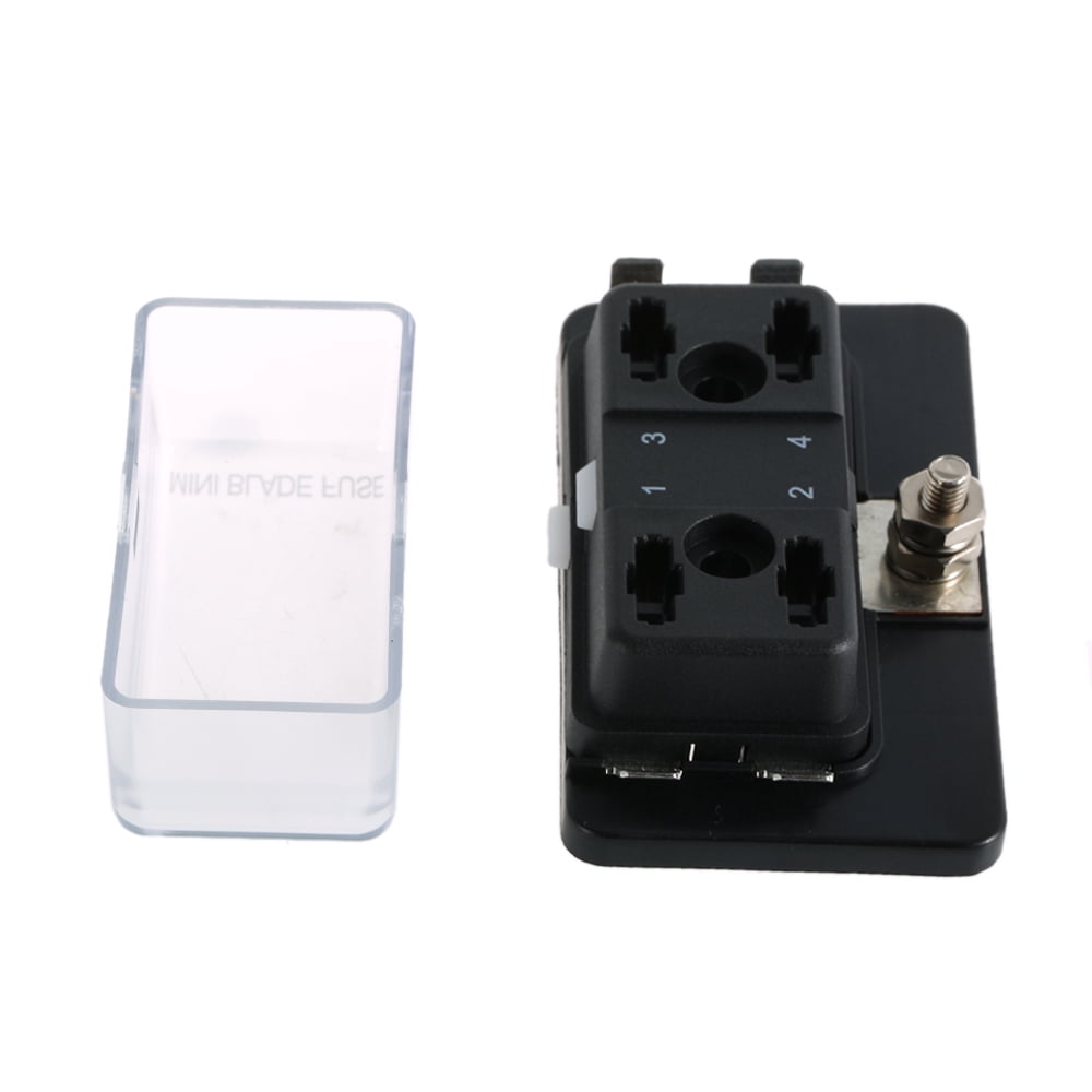 Nishore Fuse,Atm 5a 10a 4 Way 5a 10a 25a Fuse Box Boat Marine 12v Car ...