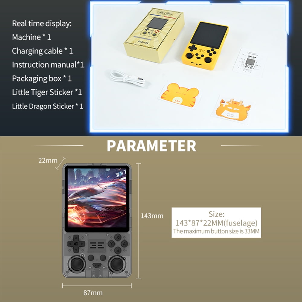 Nishore Game Console,Bt Function Screen Open Function Handheld Battery ...