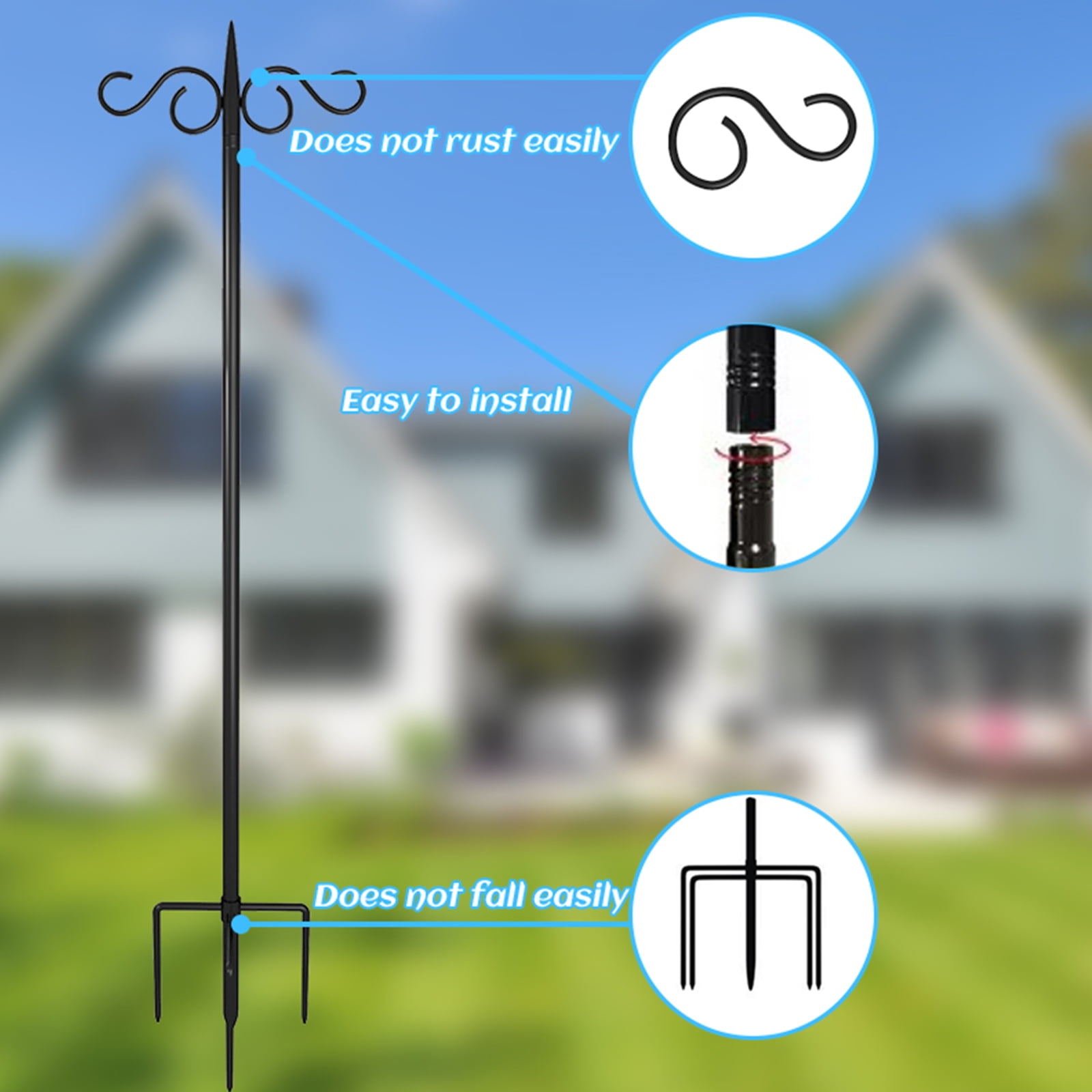 Nishore Hook rack,Poles Suitable Buzhi Two Sided In Flower Suitable In ...