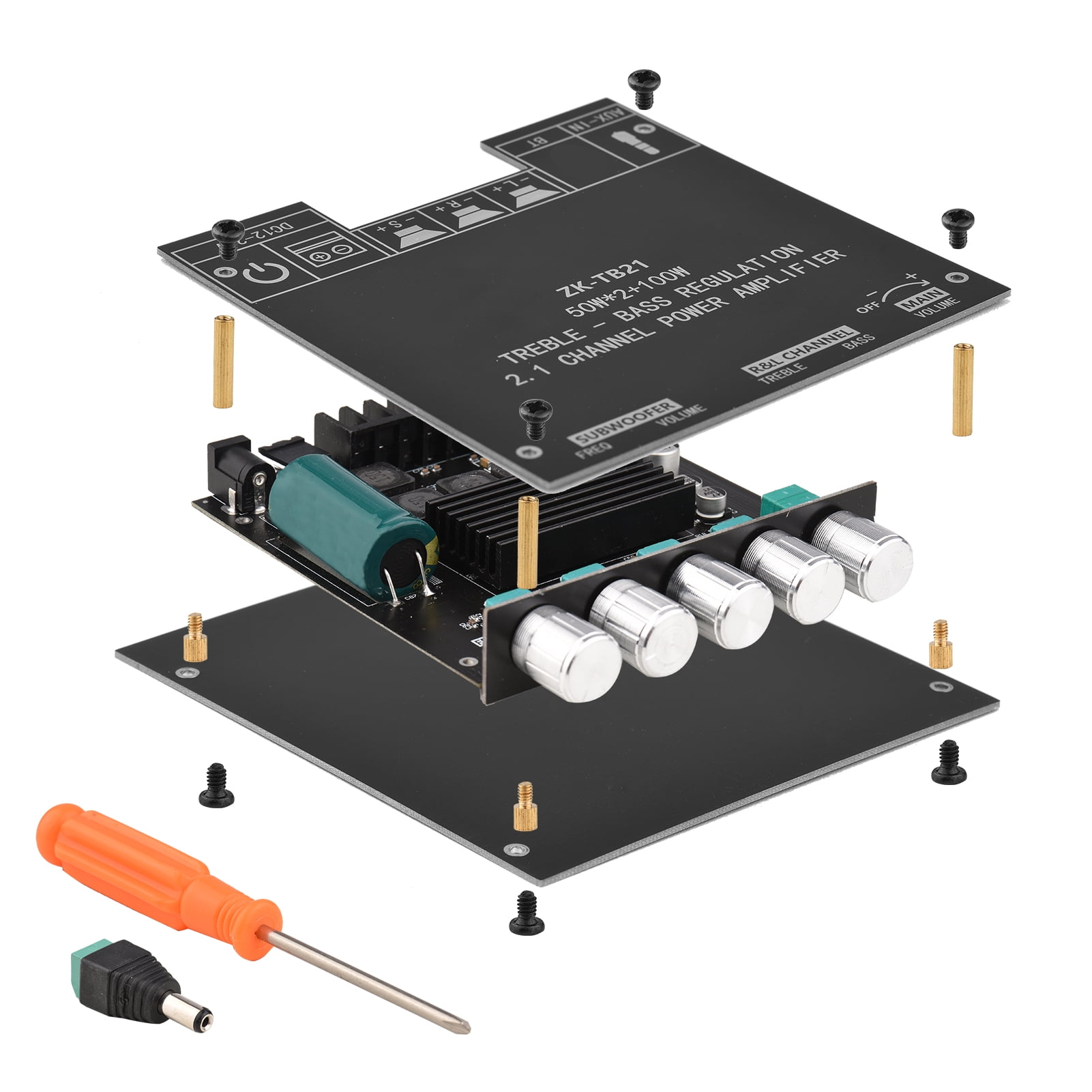 Nishore Loudspeaker,Audio Amplifier Stereo Amplifier Diy Kit Diy Kit ...