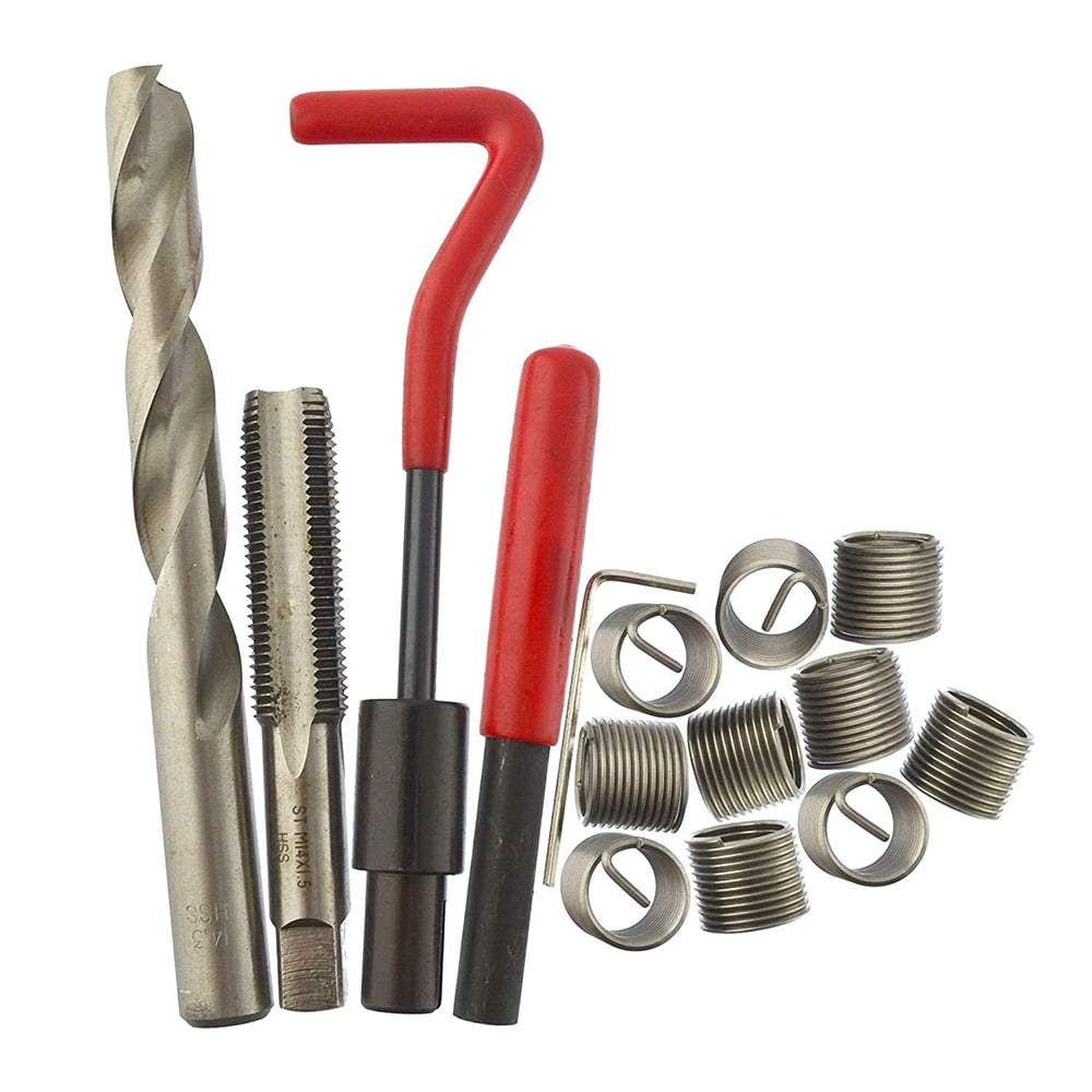 Nishore Thread,15pcs Helicoil Car M5 M6 M8 M14 Helicoil M8 M14 Helicoil ...