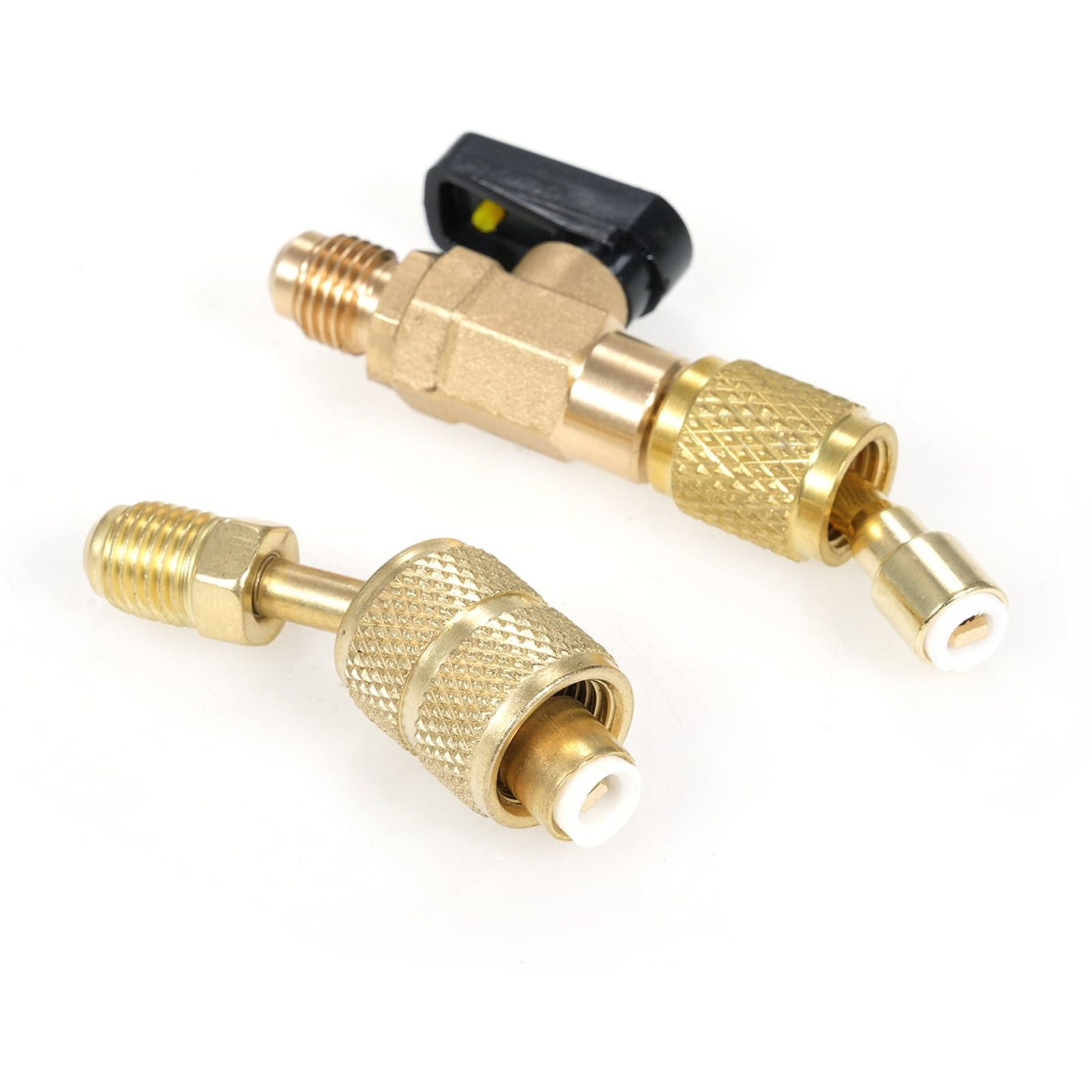 Nishore Valves,Adapter 5/16 Inch 1/4 Inch R410a R134a R12 Air Shut-off ...
