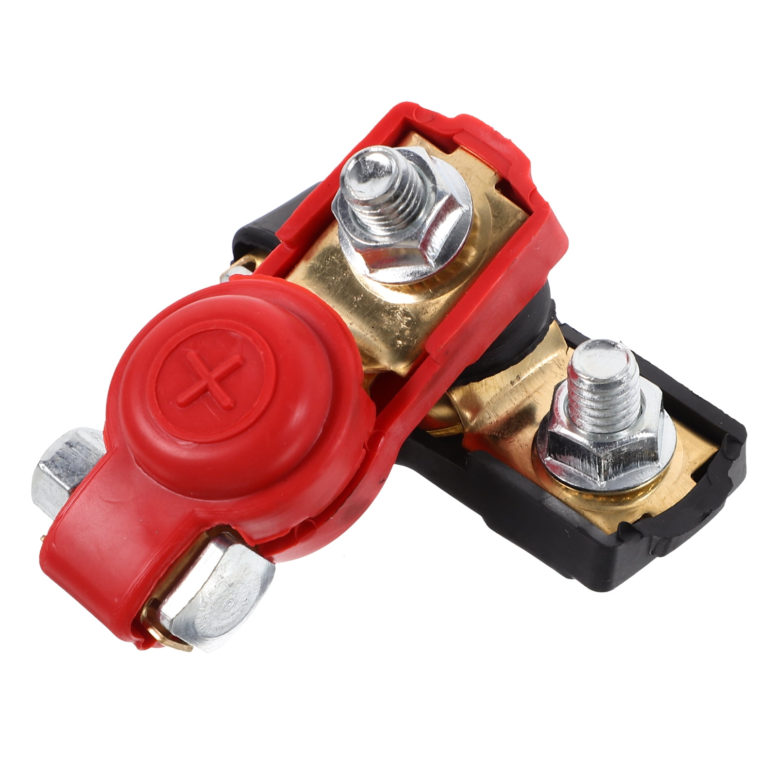 Nishuna 1 Pair of Car Battery Terminal Connector Positive Negative ...