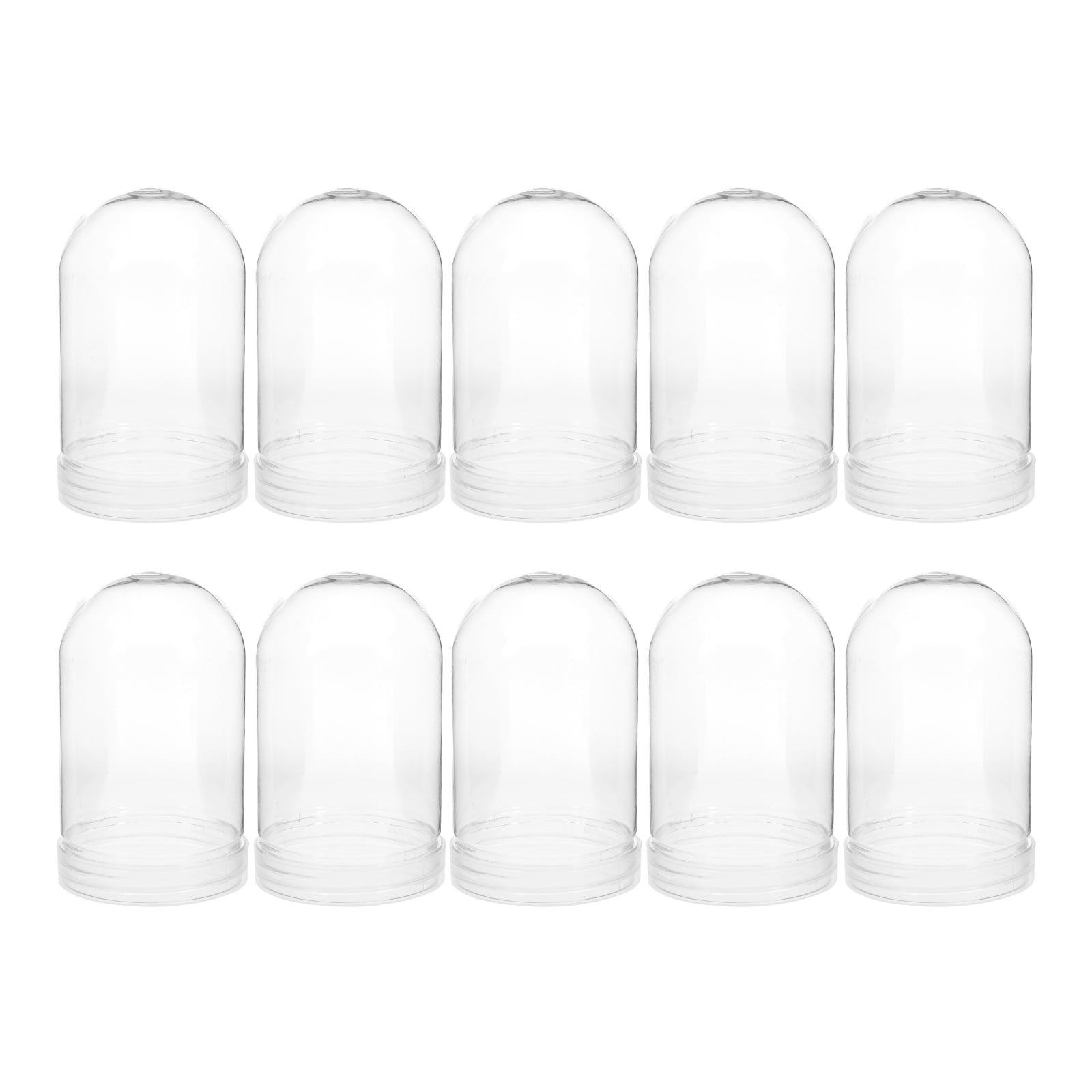 Nishuna 10pcs DIY Clear Plastic Water Globe Snow Globe Water Globe ...
