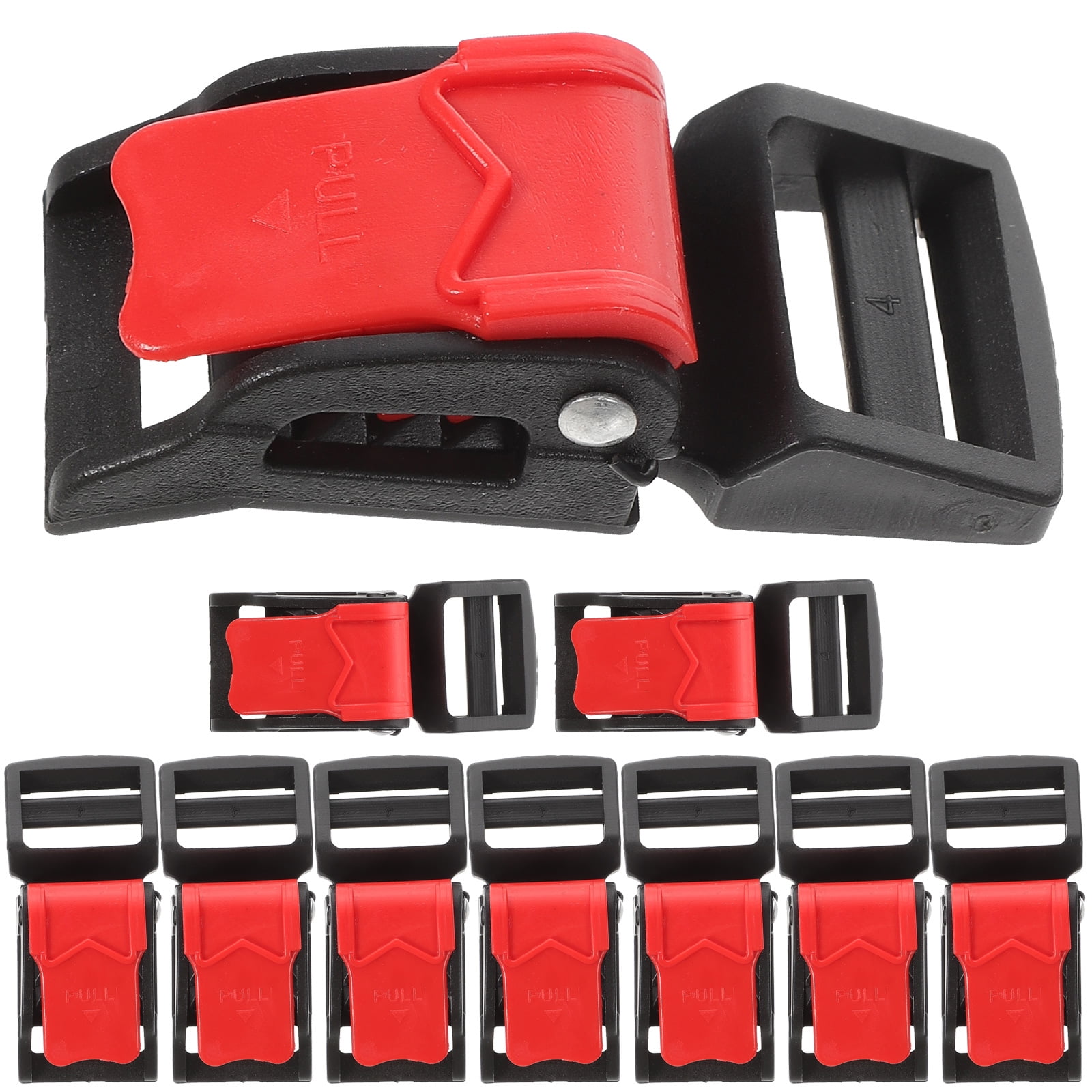 Nishuna 10pcs Helmet Quick Release Buckle Motorcycle Helmet Chip Strap ...