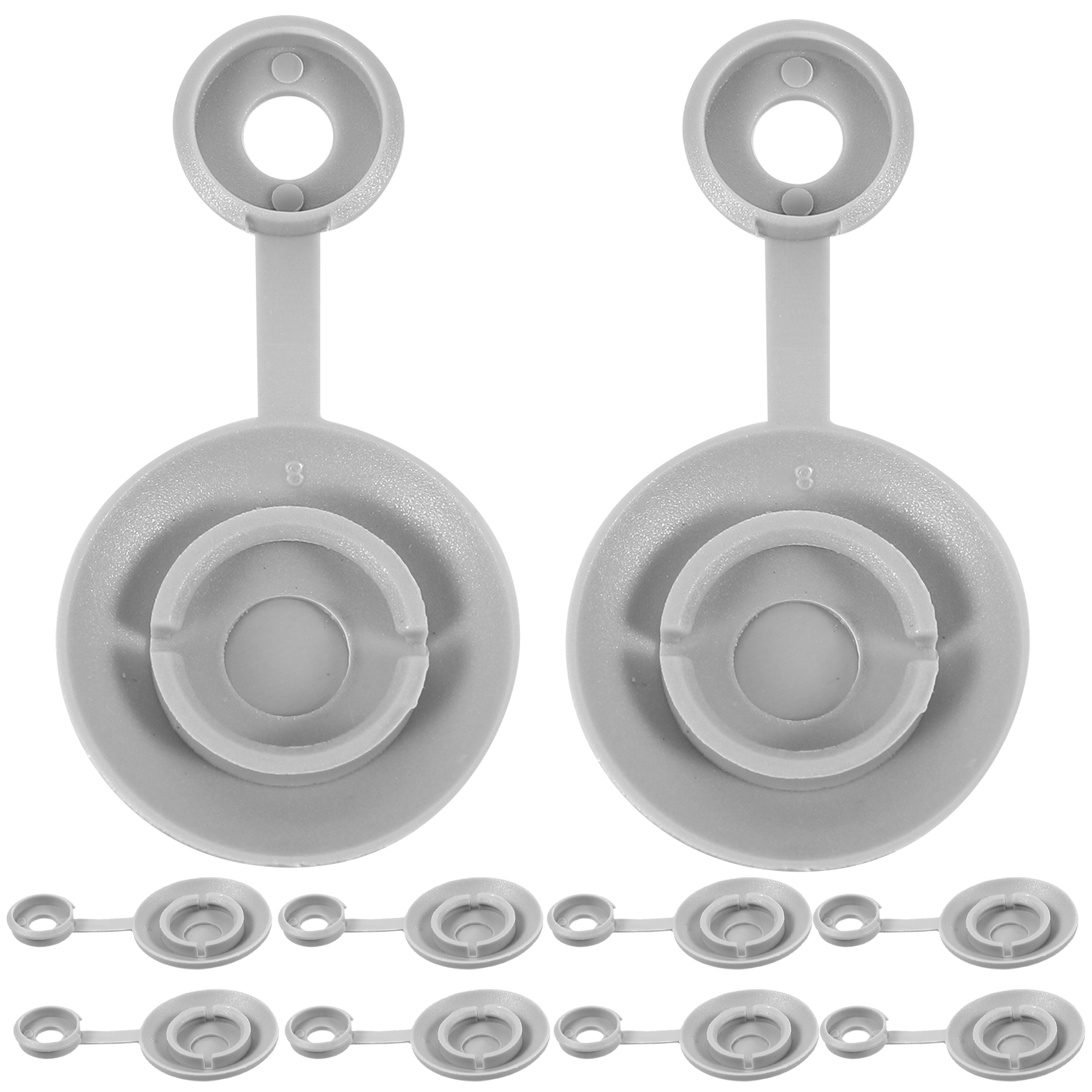 Nishuna 10pcs Screw Cap Cover Rv Car Interior Panel Screw Covers ...