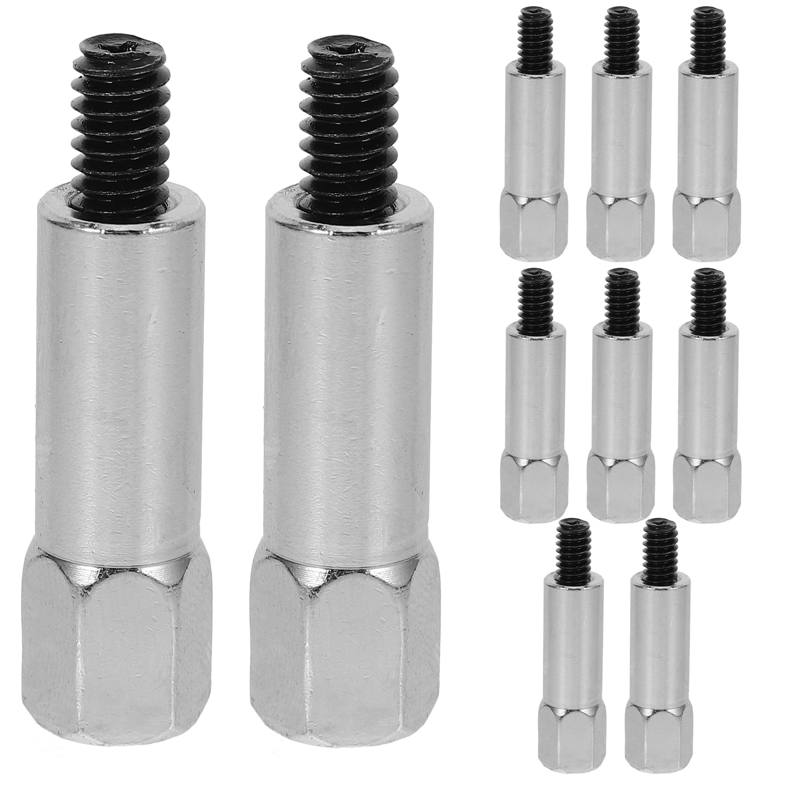 Nishuna 10pcs Valve Cover Bolts Chrome Steel Valve Covers Bolts ...