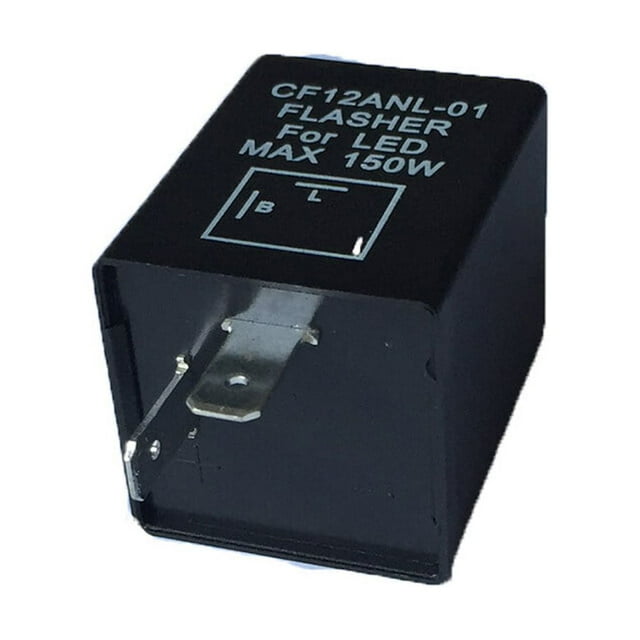 Nishuna 12V LED 2 Pin Electronic Flasher for Car and Motorcycle Turn ...