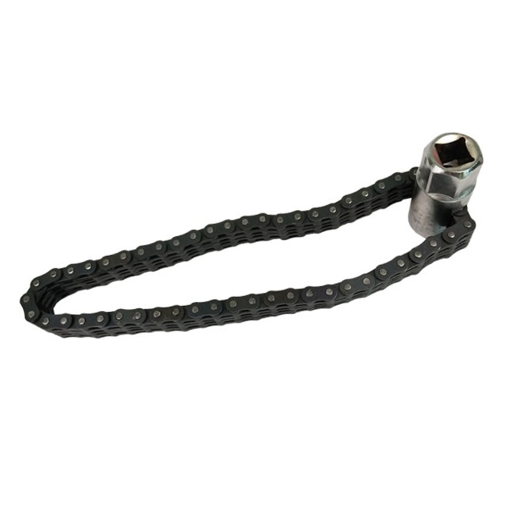Nishuna 44 Sections Oil Filter Spanner L Shape Double Chain Disassemble ...